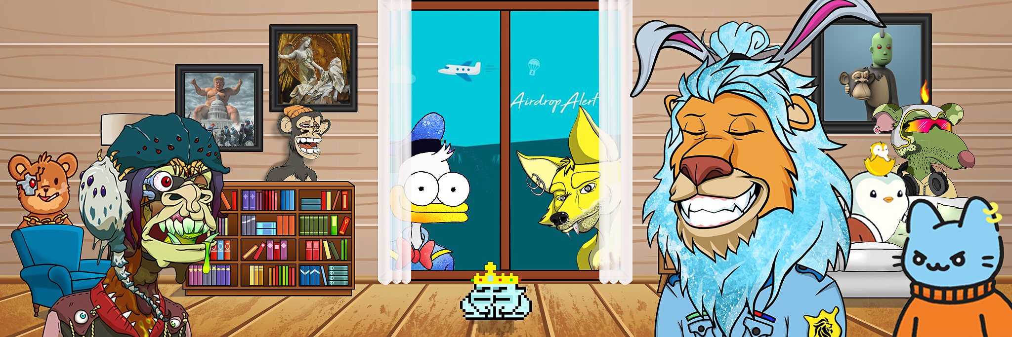 NFT PFP Hewan Favorit Untuk Membuat Paket - Airdrop Waspada