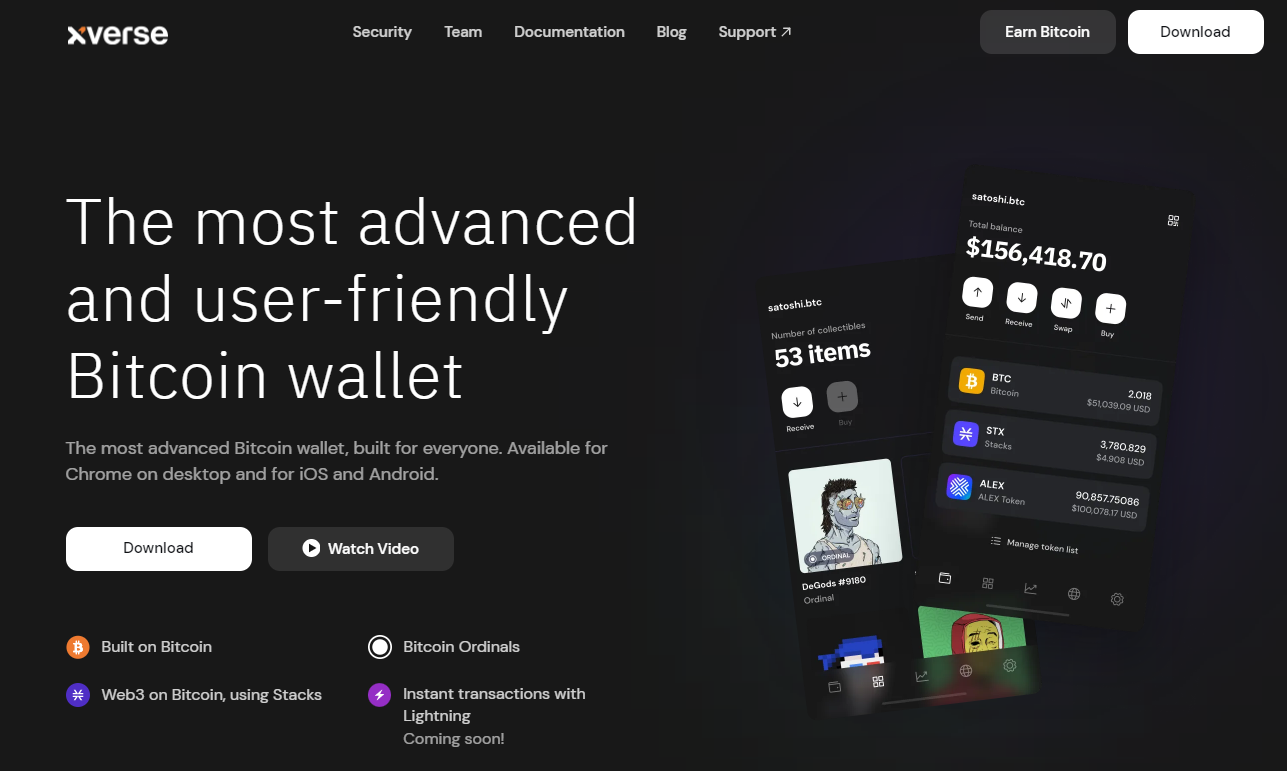 Xverse Wallet: Your Passport to Ordinals and BRC20 tokens - Airdrop Alert