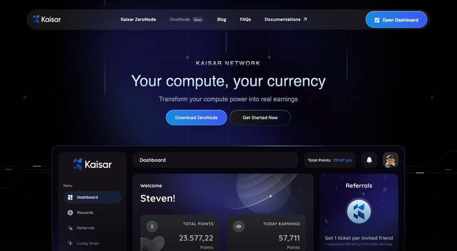 Kaisar Network Airdrop - Airdrop Alert