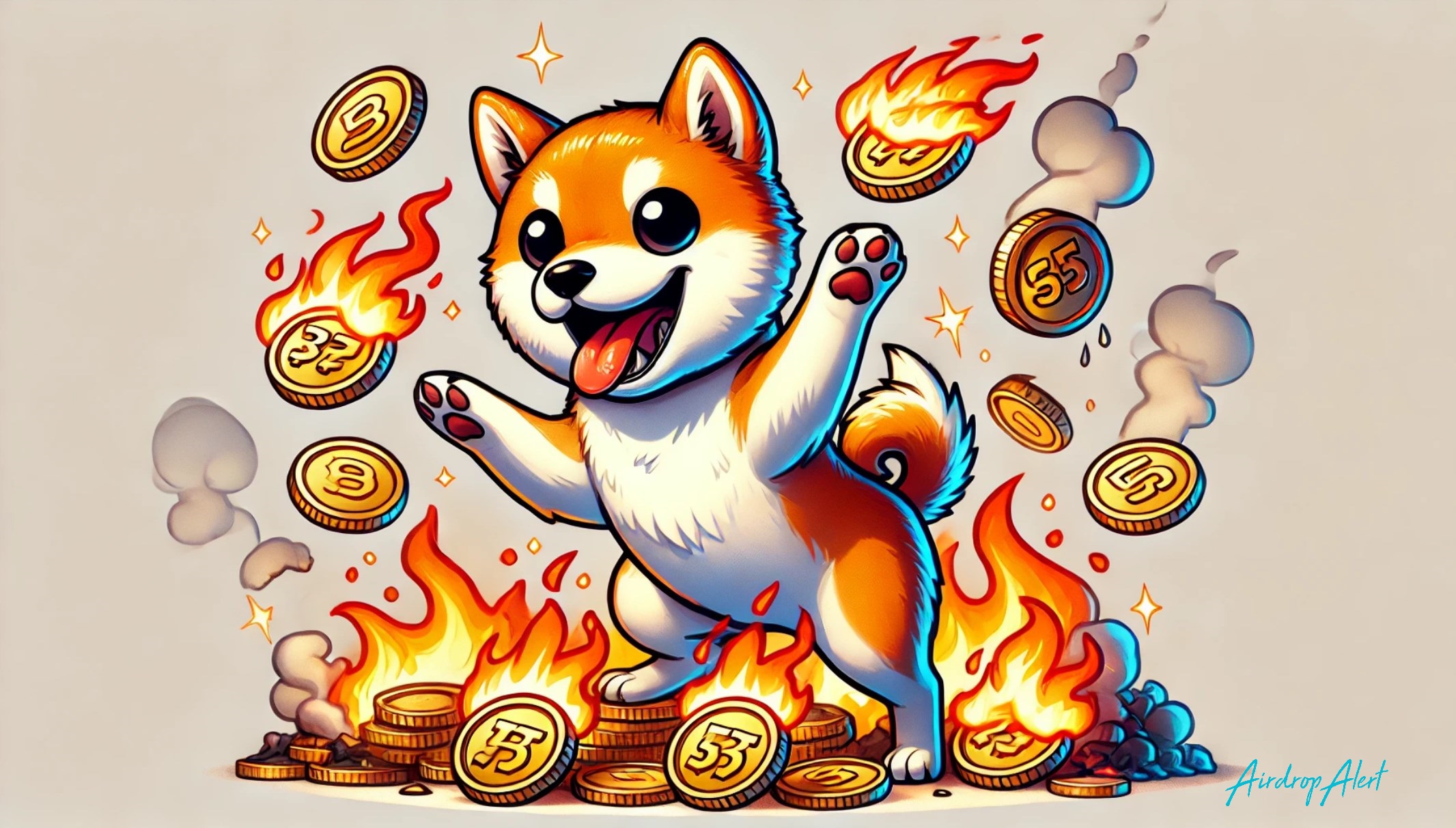 Shiba Inu's Token Burn and a Future Outlook on the Price - Airdrop Alert