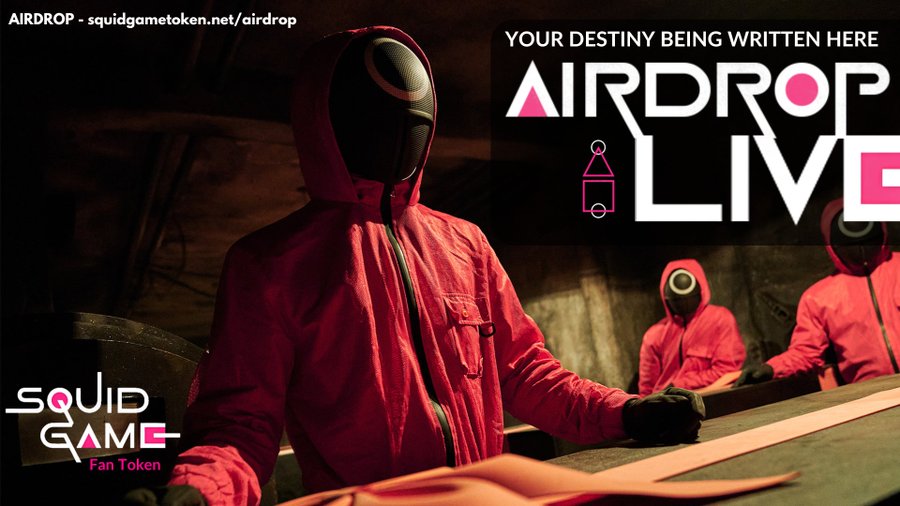 Squid Game Fan Token Airdrop - Airdrop Alert