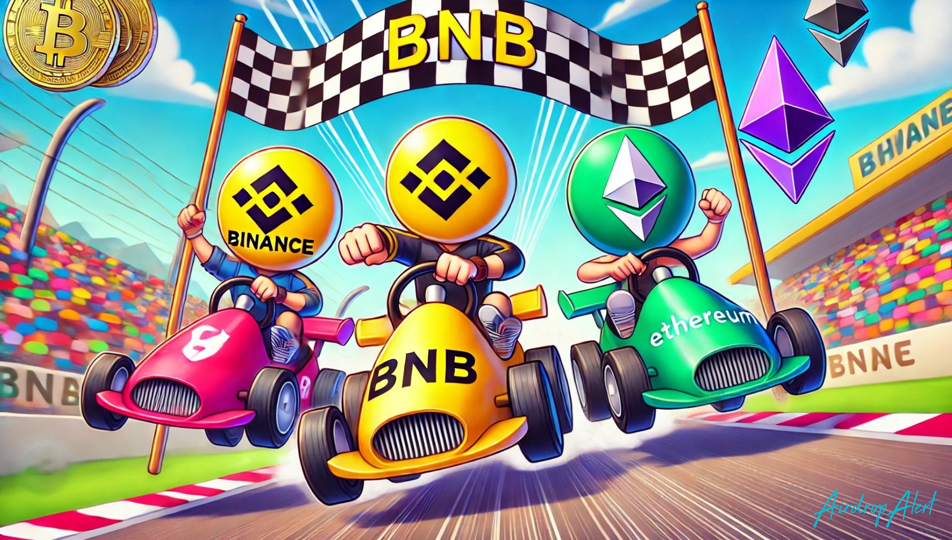 La cadena BNB supera a Ethereum y Solana en tarifas diarias - Airdrop ...