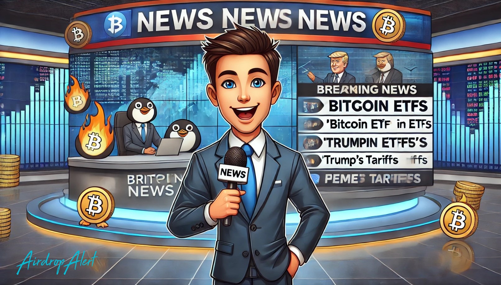 Crypto News Roundup: PENGU Burn, Tariffs, Airdrop Updates, and New ...