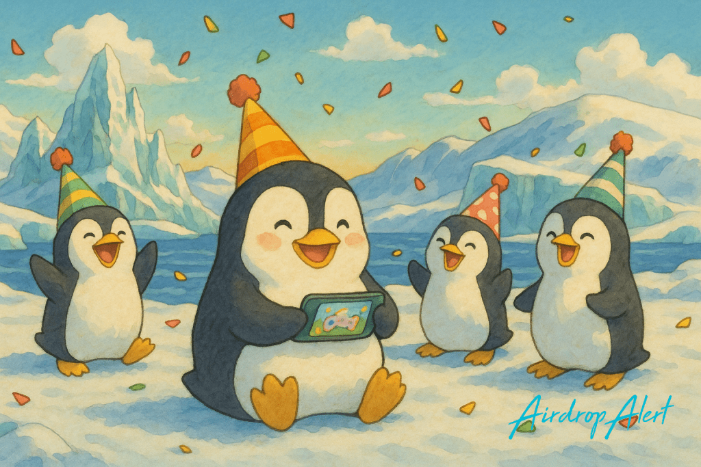 Penguin Game: Pudgy Party and the Price Action of PENGU - Airdrop Alert