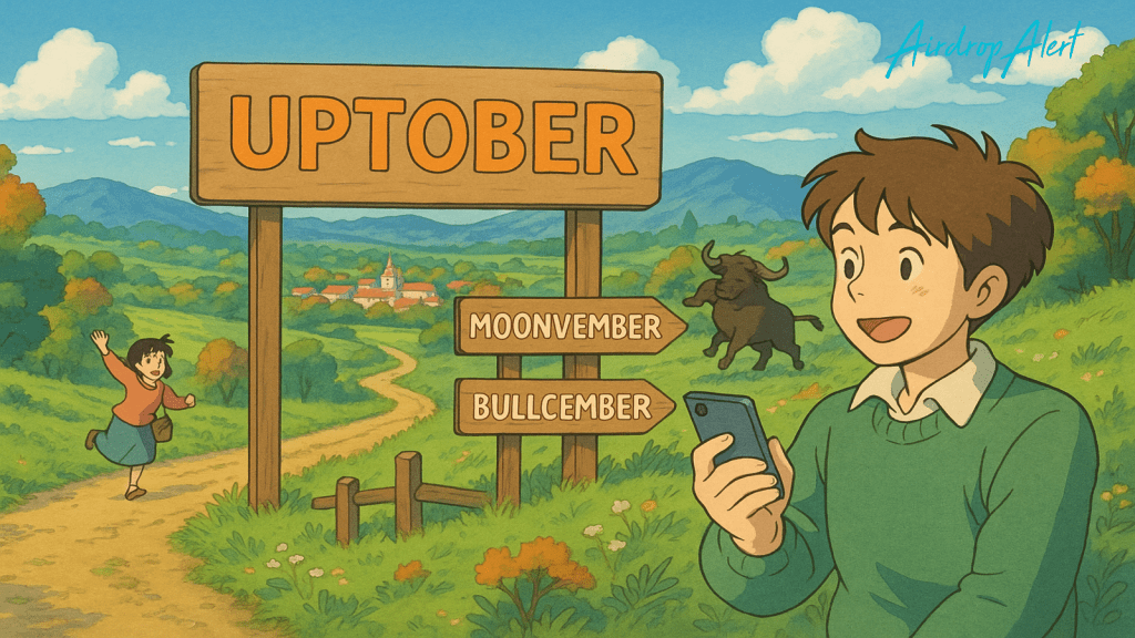 Uptober: How a Silly Word Became a Serious Crypto Season - Airdrop Alert