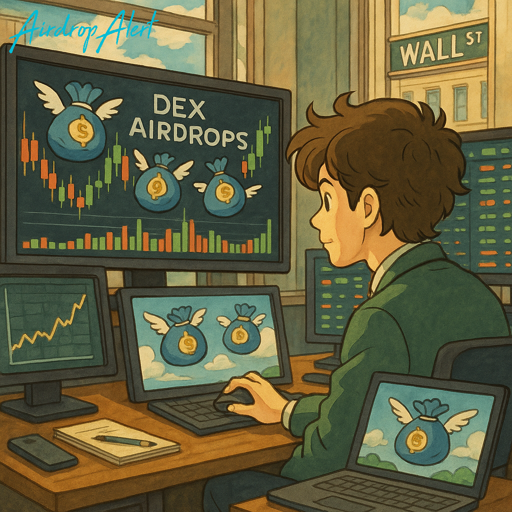 The Best DEX Airdrops You Don’t Want to Miss in 2025 - Airdrop Alert