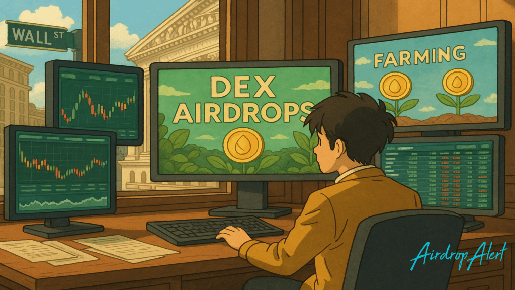 The Best DEX Airdrops You Don’t Want to Miss in 2025 - Airdrop Alert