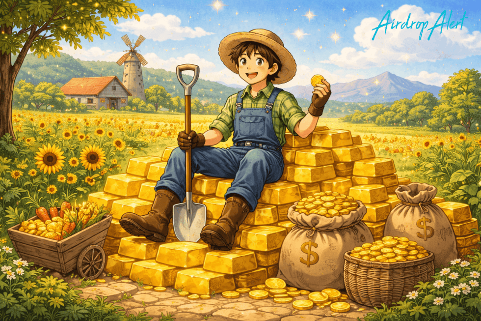 Tokenized Gold Yield and Airdrops in Crypto - Airdrop Alert