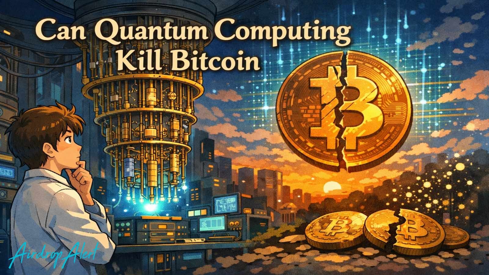 Quantum Computing Kill Bitcoin's Security Forever? - Airdrop Alert