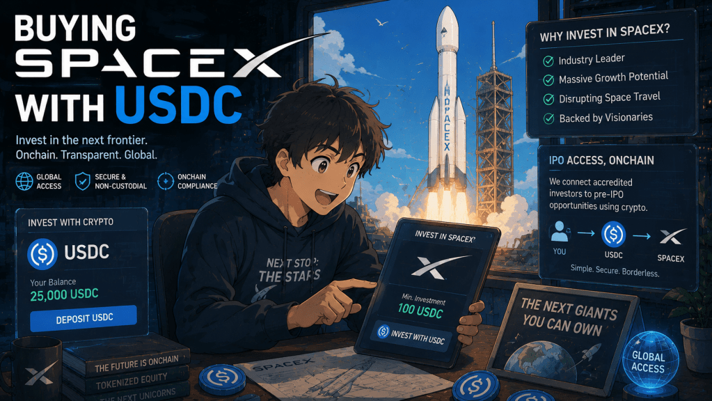 Invest in the SpaceX IPO With Crypto Today - Airdrop Alert